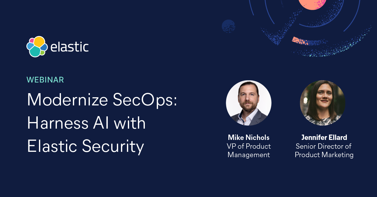 Modernize SecOps: Harness AI with Elastic Security | Elastic Videos