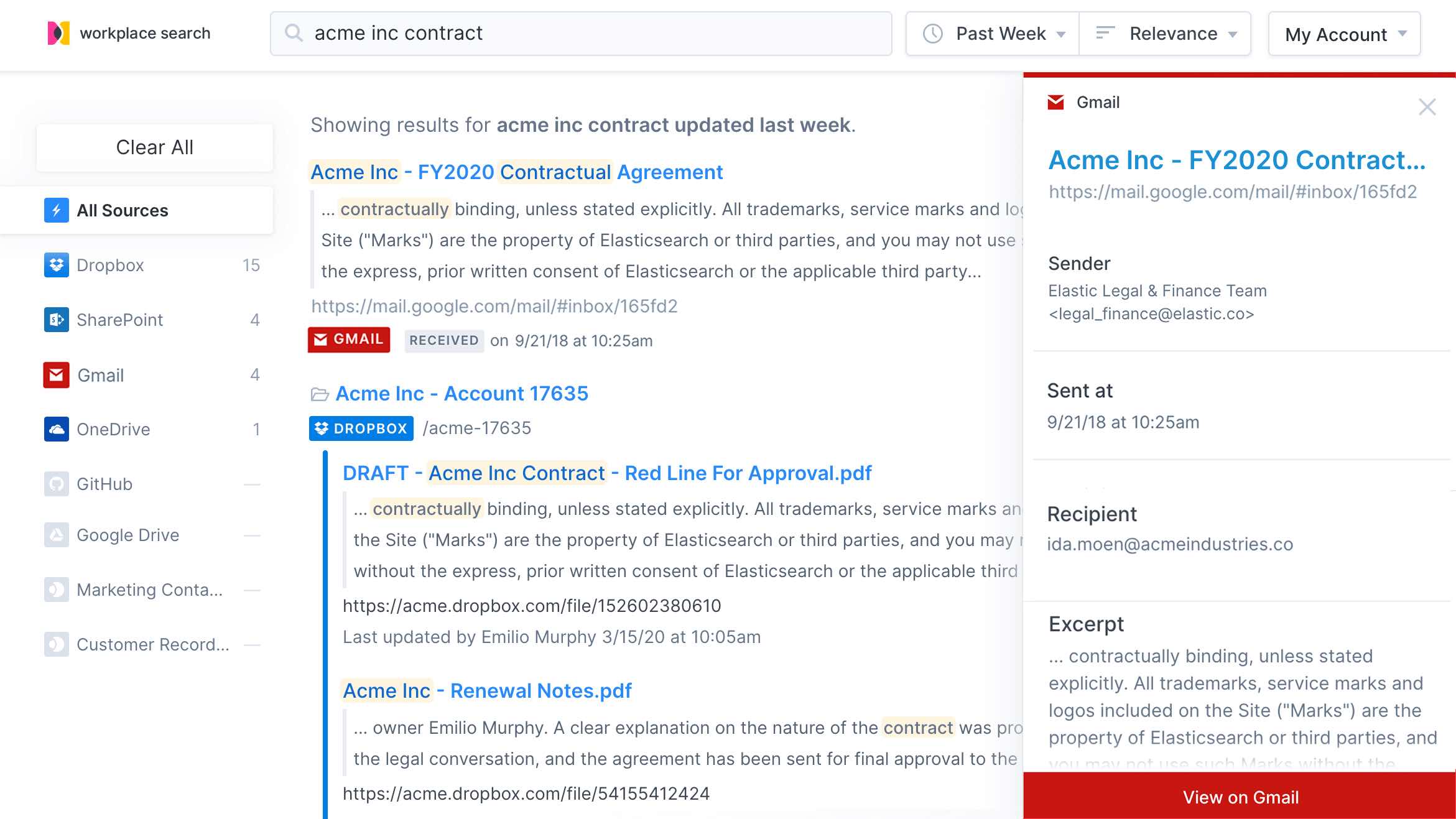 Elastic Workplace Search: What we’ve learned from our internal implementation | Elastic Videos