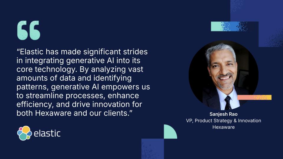 Hexaware transforms IT operations with Elastic generative AI tools ...