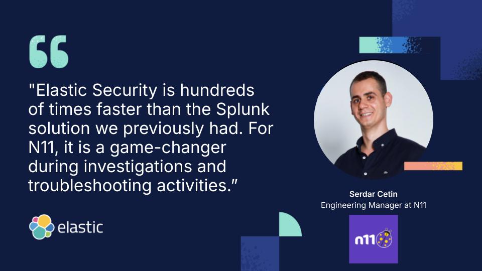 N11 migrates IT environment to Elastic Security in just two weeks ...